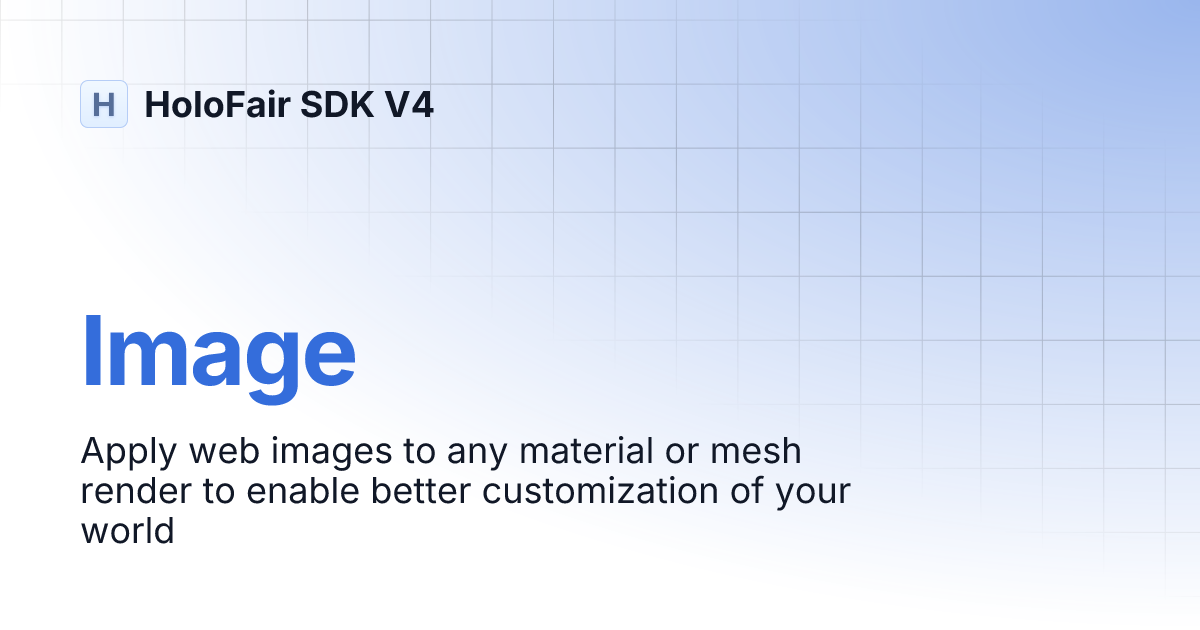 Image | HoloFair SDK V4